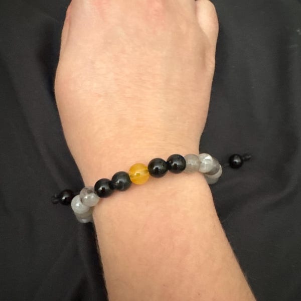 Straw Hat Captain Adjustable Bead Bracelet | Handmade | Kawaii ...