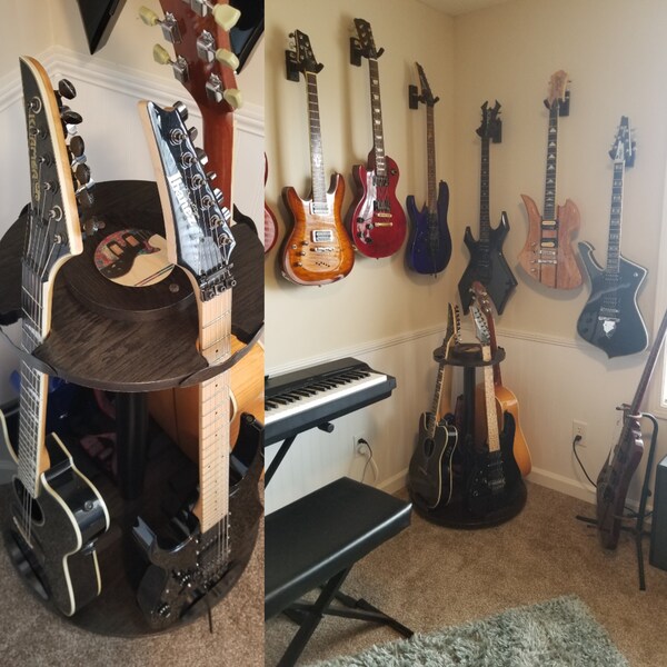 Golf Club, Putter Display Rack. ROTATING, 24 Club Oak Wood. Beautiful ...