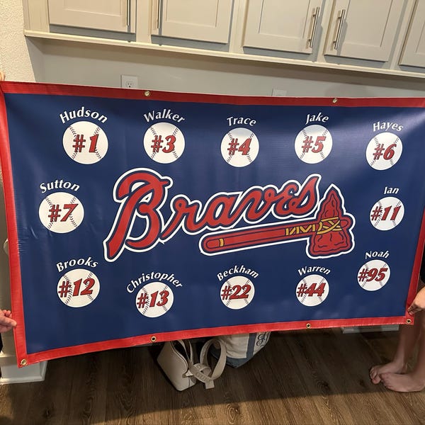 Custom Cooperstown Baseball Team Banner – Choose Your Size - Etsy