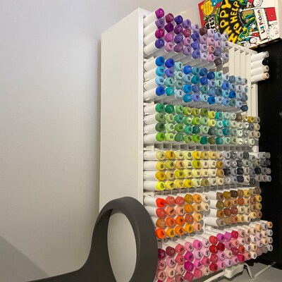 12x12 Paper Holder 16 Slot IKEA® or Desk - Etsy UK