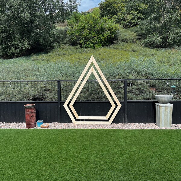 Diamond Wedding Arch DIY Plans - Diamond Wedding Arbor Building Plans ...