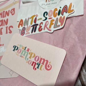 Magic Mail Sticker Sheet Packaging Supplies for Small | Etsy