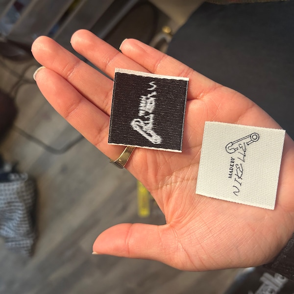 Custom Woven Labels - Clothing Brand Logo Labels - Etsy