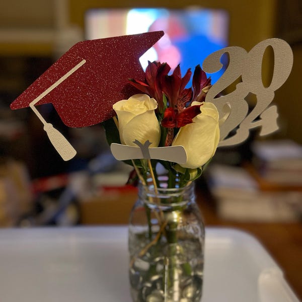 Navy Blue Grad Cap Template, Graduation Cap SVG, DIY Graduation Cap ...