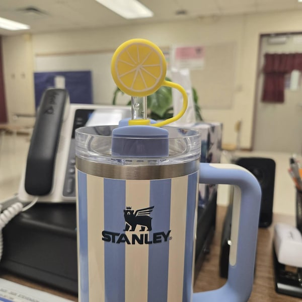 Berry Straw Topper Fruit Silicone Straw Topper Cherry Straw Cover ...