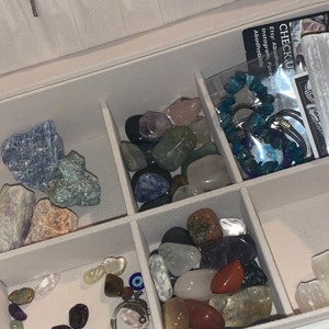 Assorted Tumbled Stones Crystal Mix | Etsy