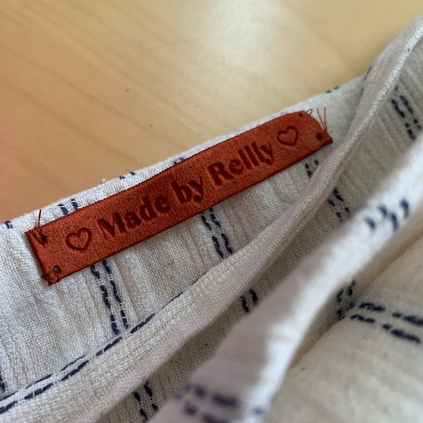 LUX Velvet Custom Labels - 7cm X 1.2cm - Etsy