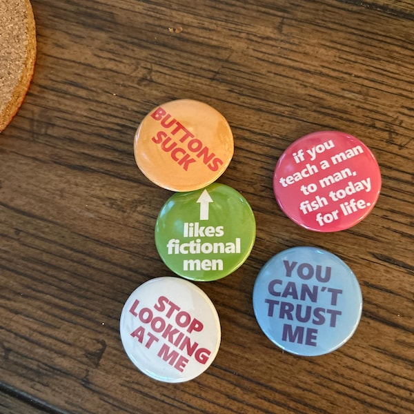 Build Your Own Button Bundle! (SAVE!!!!) Choose Your Own Pack of ...