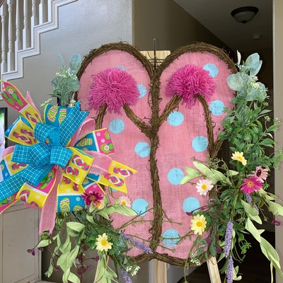 Wreath Making Easel, Floor Easel for Wreaths, Adjustable Wreath Making ...