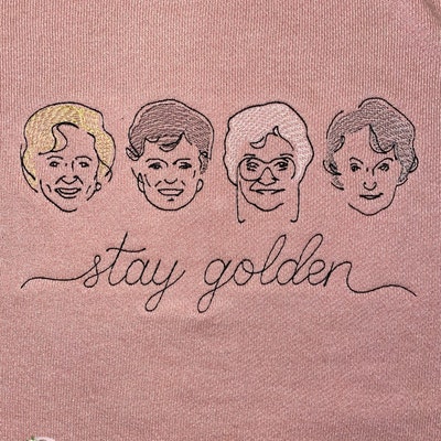 Golden Girls Caricature Machine Embroidery Download TWO SIZES - Etsy