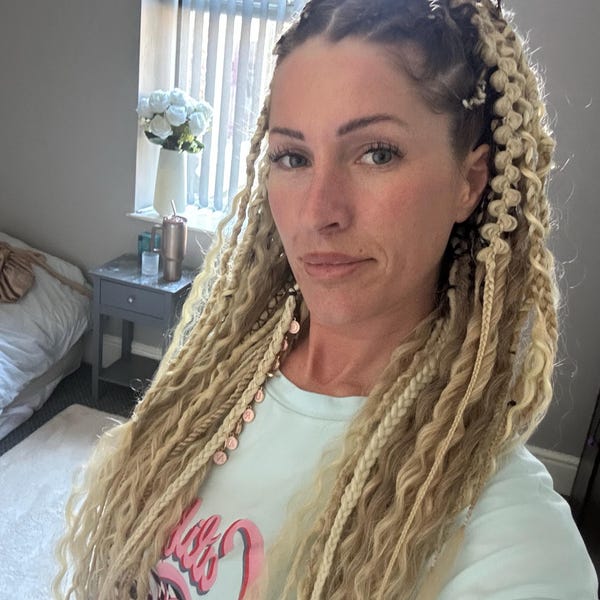 Boho Dreadlocks| Mix of Double Ended Dreadlocks| Full Set| Light Brown ...