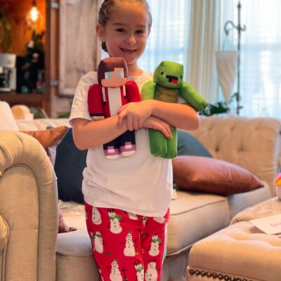 Mikey Plush Toy Minecraft Youtuber From Mikey and JJ - Etsy