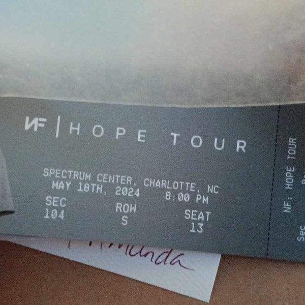 LC Custom Physical Commemorative Ticket Physical Commemorative Ticket ...