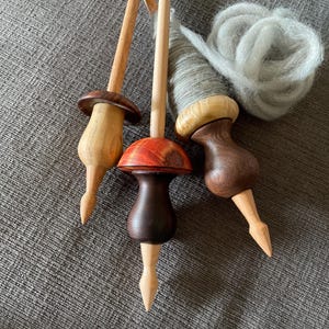 Support Spindle Stand Supported Spinning Drop Spindle Cherry - Etsy