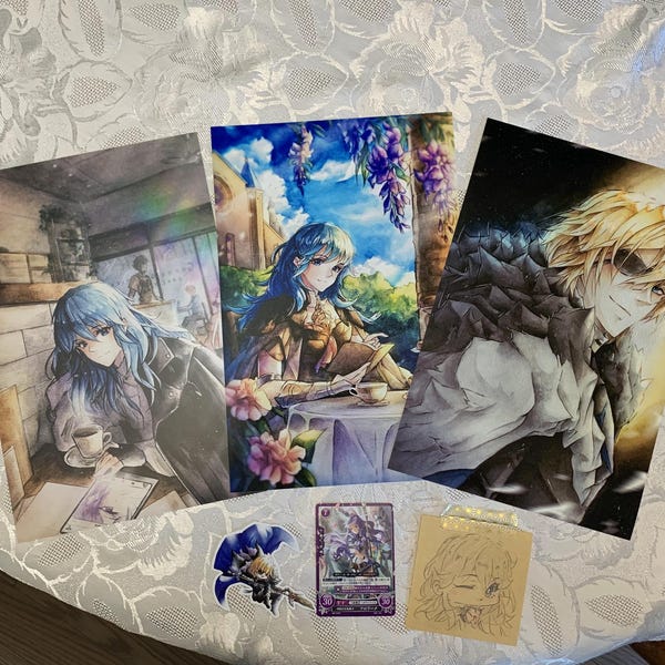 Fire Emblem Three Houses // FE3H // Edelgard Print - Etsy