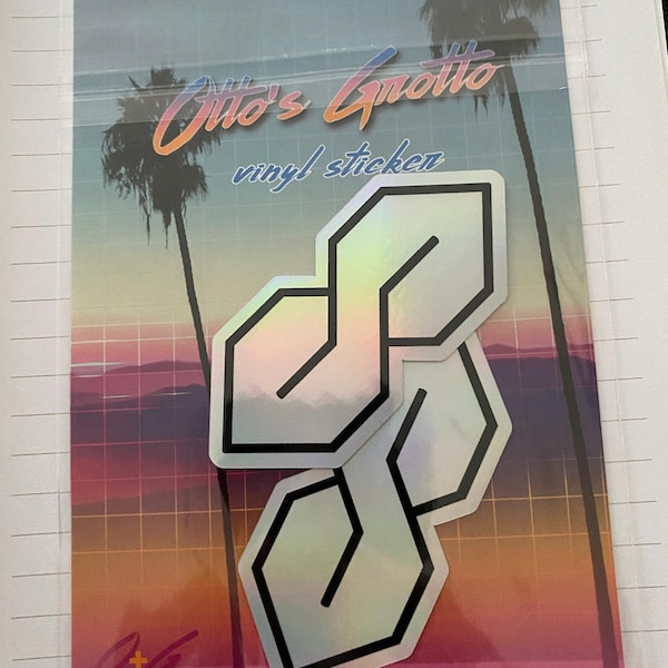 90s Sticker Holographic Cool S, Stussy S, Super S, Universal S, Pointy ...