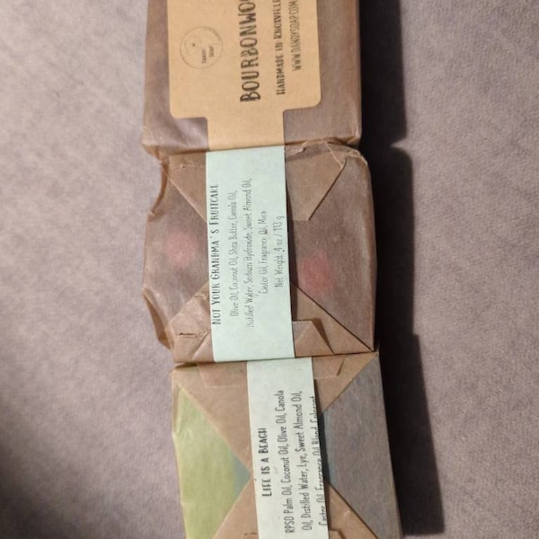 Soap Sample Pack Handmade Soap Variety Stack Mini Soap Bundle Travel ...