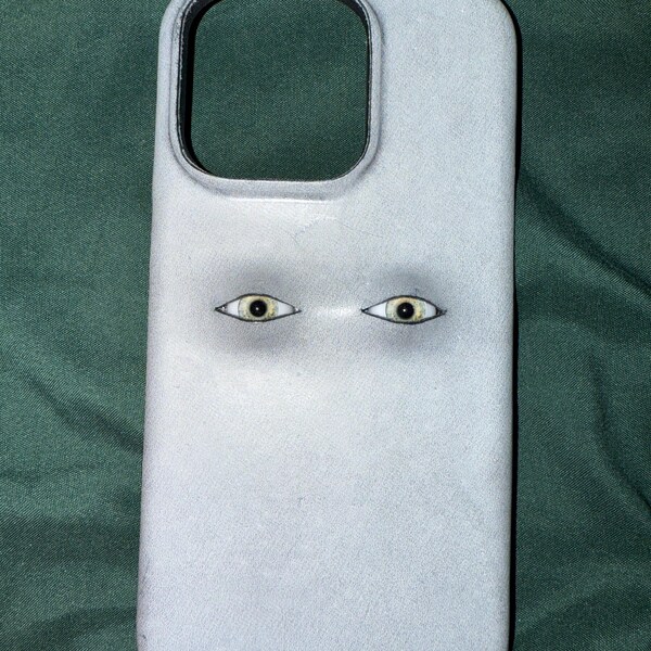 Eye Phone Case,3d Eyes iPhone Case,evil Eyes Phone Case Genuine Leather ...