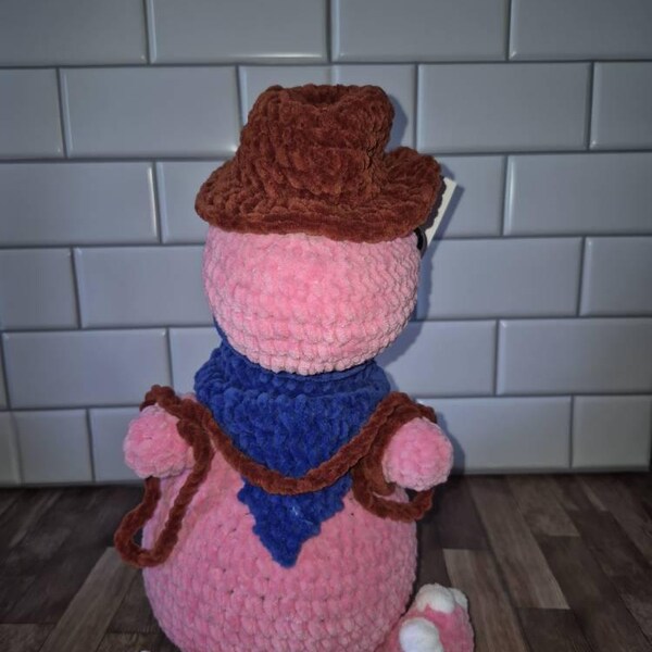 Cowboy Rex Pattern PDF Digital Download Amigurumi Stuffed Animal ...