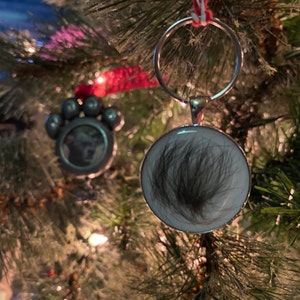 Hair Keychain, Pet Fur Keychain, Pet Fur Memorial, Pet Memorial ...