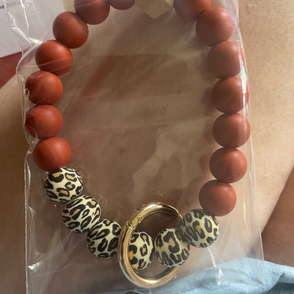 15mm Leopard Silicone Beads, Leopard Silicone Beads, Animal Print ...