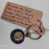 Lucky Silver Sixpence Keyring / Old Irish Coin / Greyhound & - Etsy