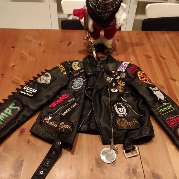 The Cramps Sew-on Patch Psychobilly Patch Garage Horror Punk Leopard ...