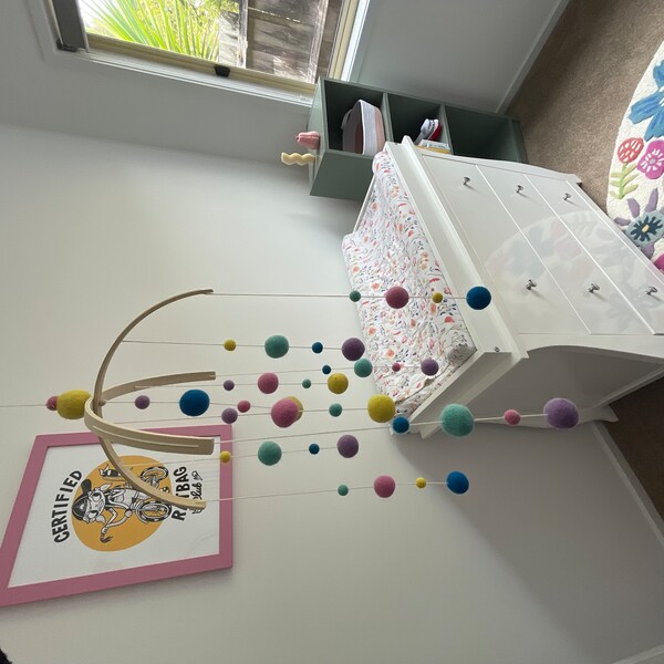 CUSTOM Made | Felt Baby Mobile- Standard Double Arch | Design Your Own ...