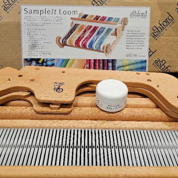 16 Inch Sampleit Loom From Ashford With Free Bonus Item, Rigid Heddle Loom, Weaving Loom, Small ...