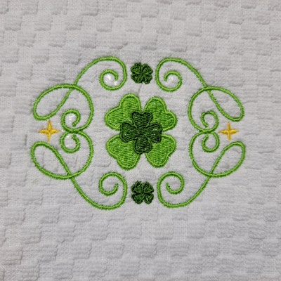 Irish Shamrock Machine Embroidery Design - Etsy