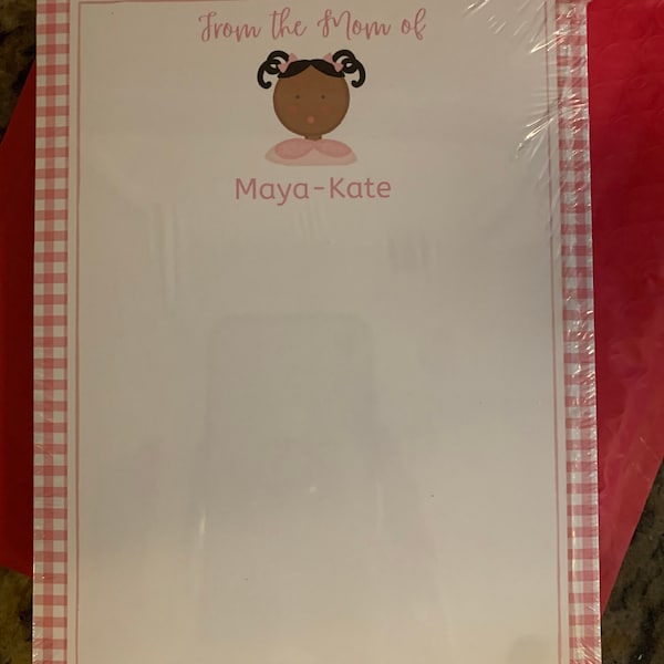 Personalized Mommy Notepad Childrens Custom Notepad / Grandma - Etsy