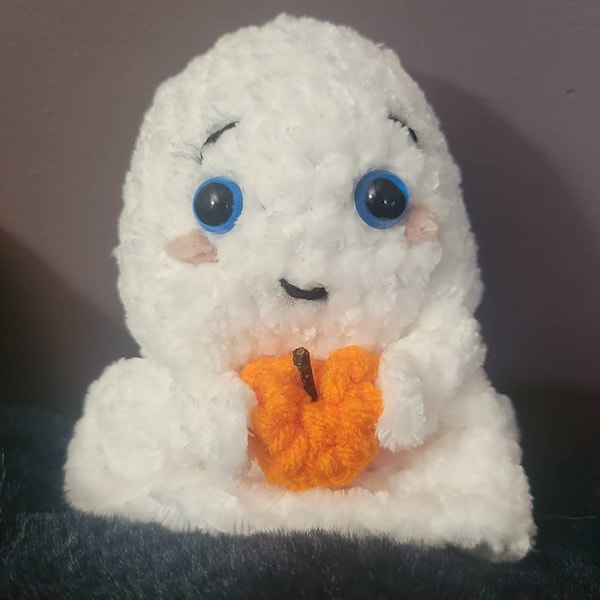 PATTERN: Low Sew Plush Ghasper the Sheet Ghost - Crochet Ghost With ...