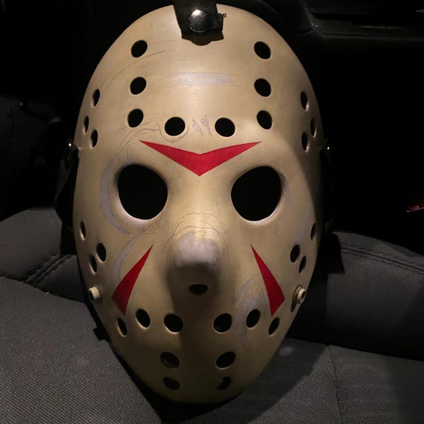 Friday the 13th Part 3 Jason Mask - Etsy