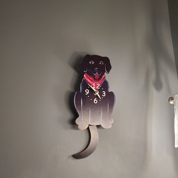 Sister Mary Meow Mini Cat Clock With Swinging Tail - Etsy