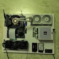 Wall Computer, Computer Wall Mount, Space Case, Open Case, Full ATX ...