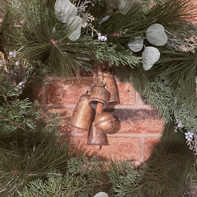 Mix of Bells for Med Size Wreath wreath and Bow Not Included, Old World ...