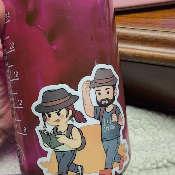 The Last of Us Part 2- TLOU Stickers (joel and Ellie) - Etsy