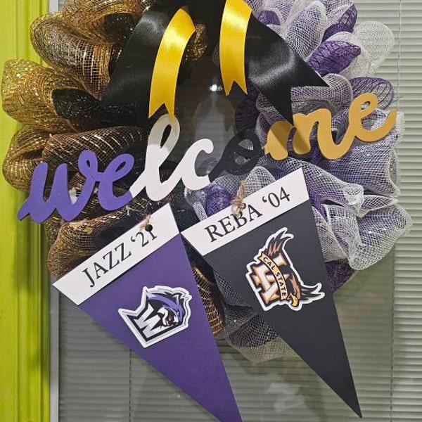 Custom College Pennant Flags | Centerpiece Pennant Flag | College Flag ...