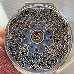 Unique Holiday Gift PICK YOUR COLOR Rose Gold Pill Box | Etsy