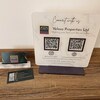Mini QR Display Sign - Etsy