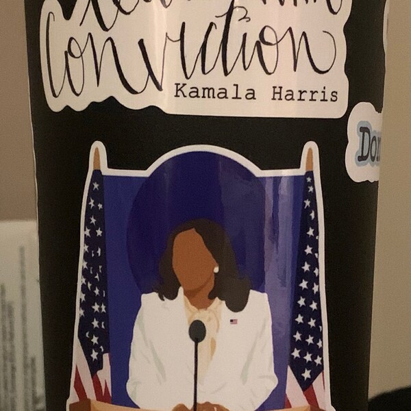 Kamala Harris, Kamala Harris Sticker, Feminist Sticker, Stickers for ...