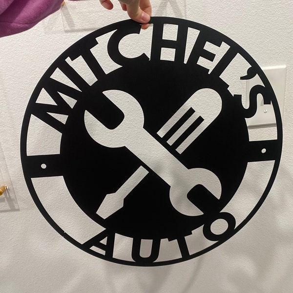 Personalized Shed Sign Metal, Tool Shed Sign, Garage Decor, Sign for ...