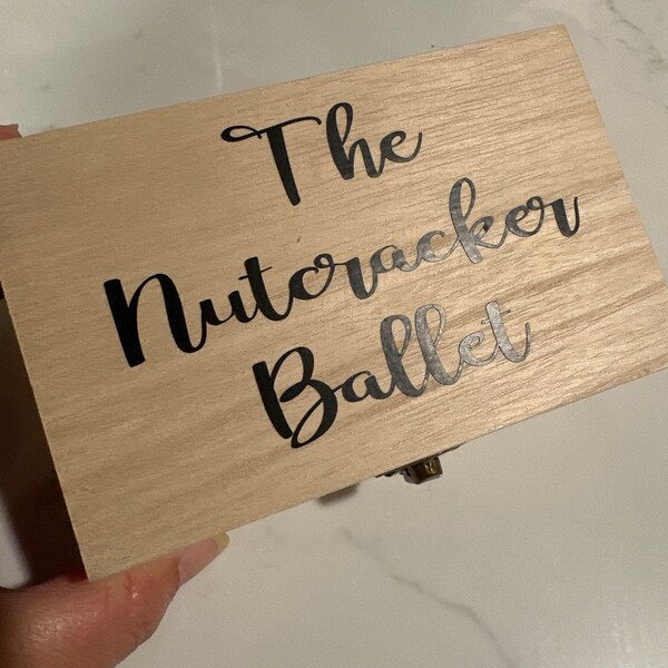 The Nutcracker Ballet Peg People Play Set, Stocking Stuffer, Wooden Toy ...