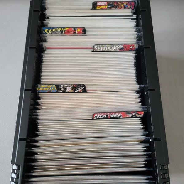 Custom Comic Books Divider Labels, Comic Labels, Comic Stickers ...