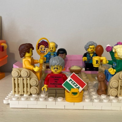 Golden Girls Count Bessie & Baby Lego Set W/ Canvas Art - Etsy