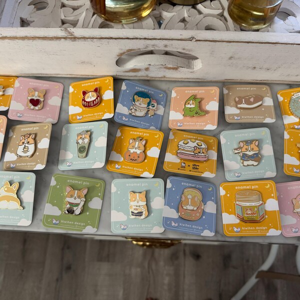 Corgi Bento Box Sticker, Corgi Sticker, Dog Stickers, Cute Stickers ...