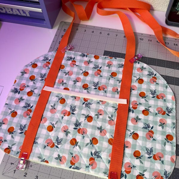 Quilted Bowling Travel Bag With Pockets - PDF Sewing Pattern & Video ...