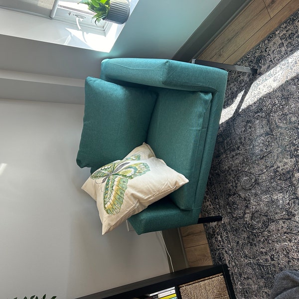 Custom Made Slipcover KOARP Cover, Ikea KOARP Armchair Cover, KOARP ...