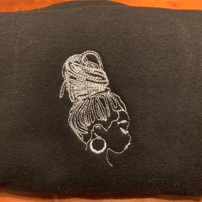 African American Embroidery Designs Black Woman Are Dope Black Woman ...