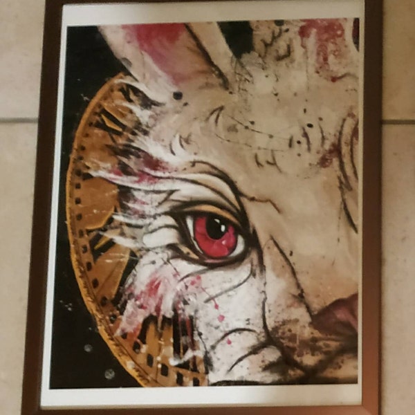 Denkyem Adinkra Wall Art, Ancient West Africa Turtle Symbol for ...